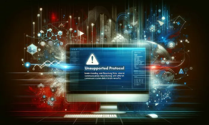 Unsupported Protocol Understanding And Resolving Internet Communication Errors Our Net Helps